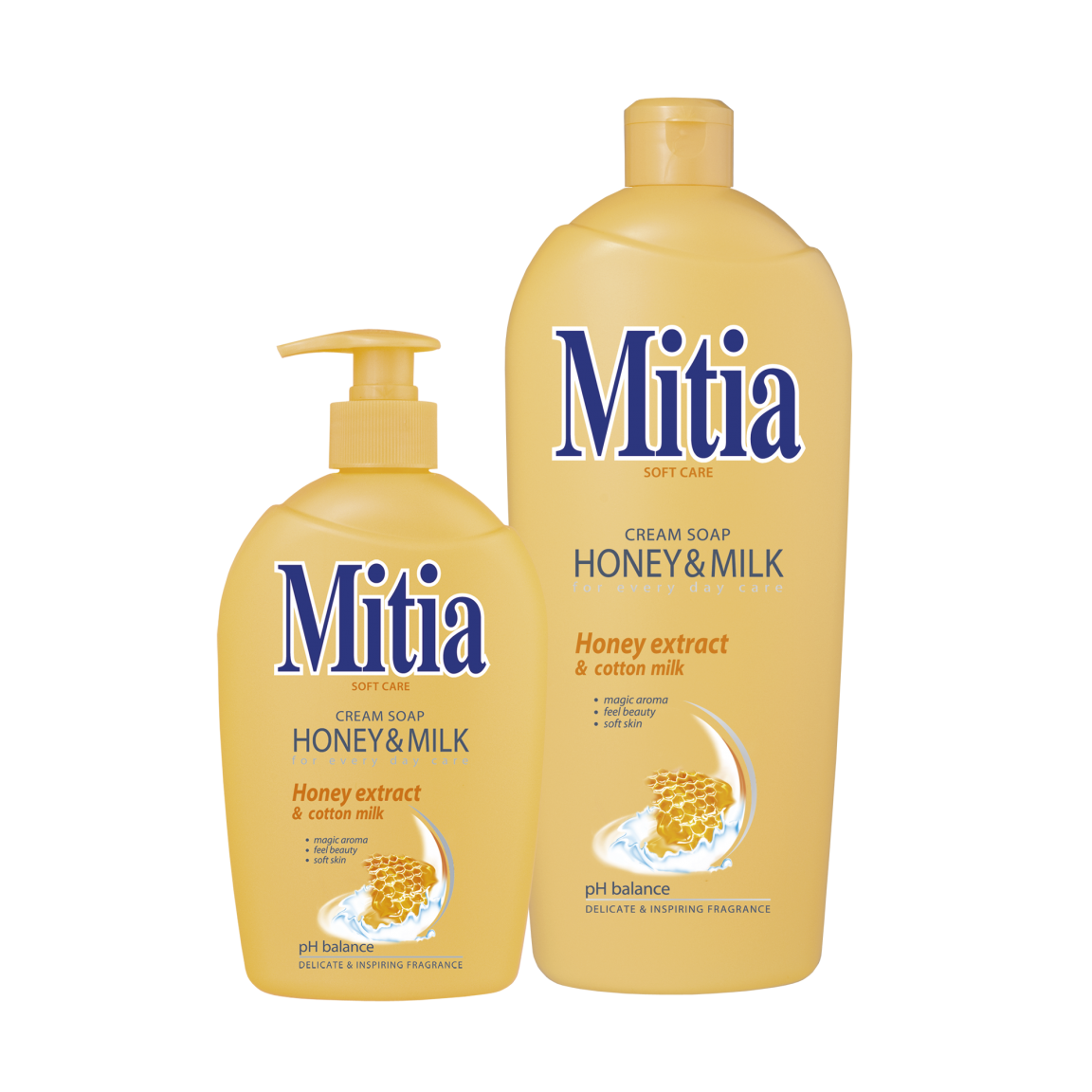 Tekutá mýdla Mitia | TOMIL s.r.o.