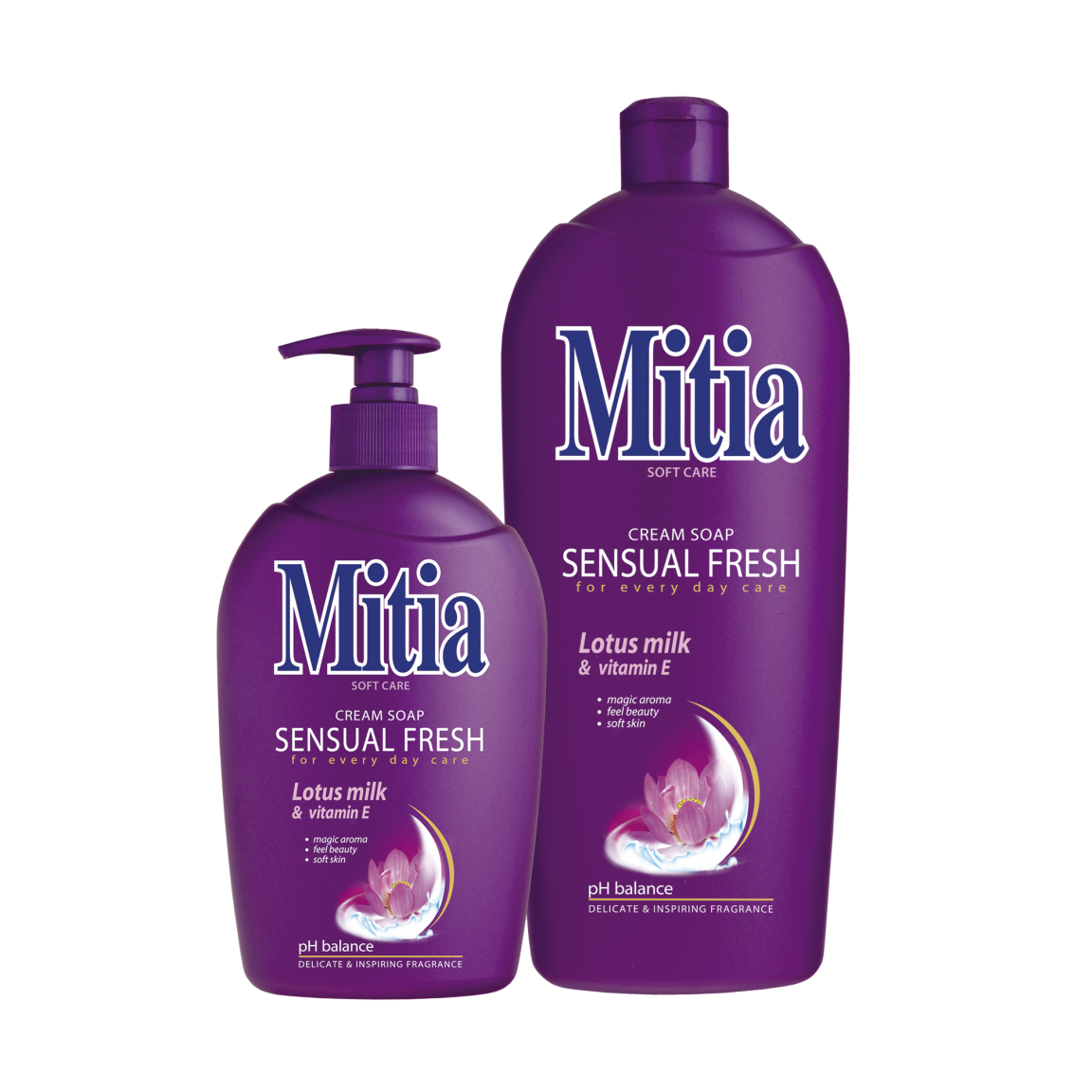 Tekutá mýdla Mitia | TOMIL s.r.o.