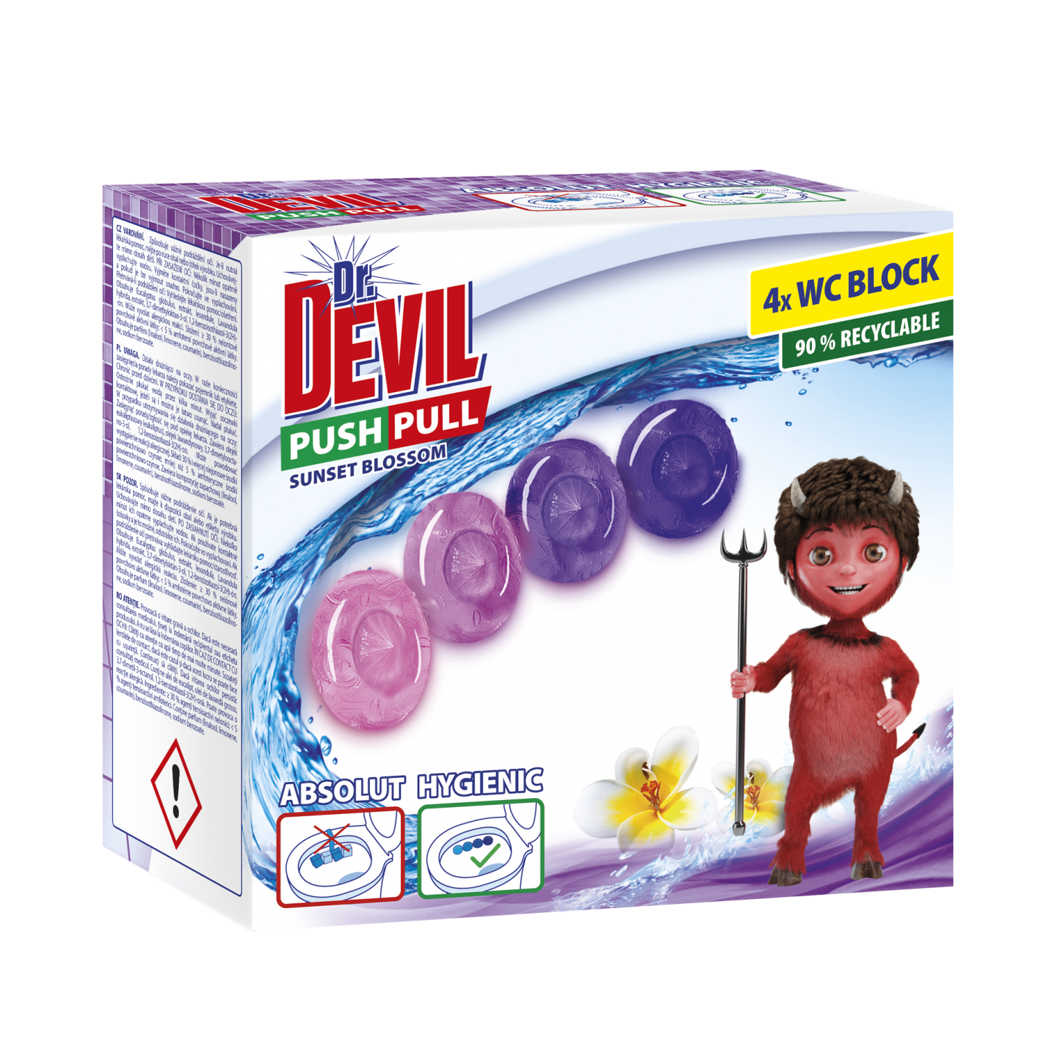 Dr. Devil WC PUSH PULL GEL | TOMIL s.r.o.