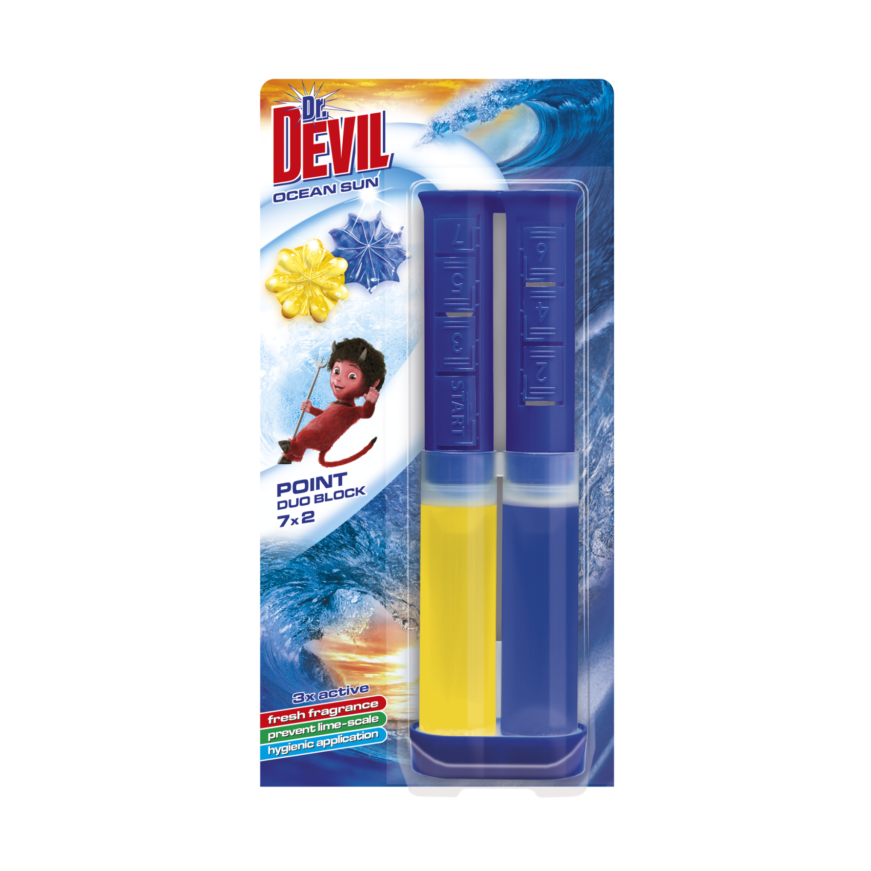 Dr. Devil WC POINT DUO BLOCK Ocean Sun | TOMIL s.r.o.