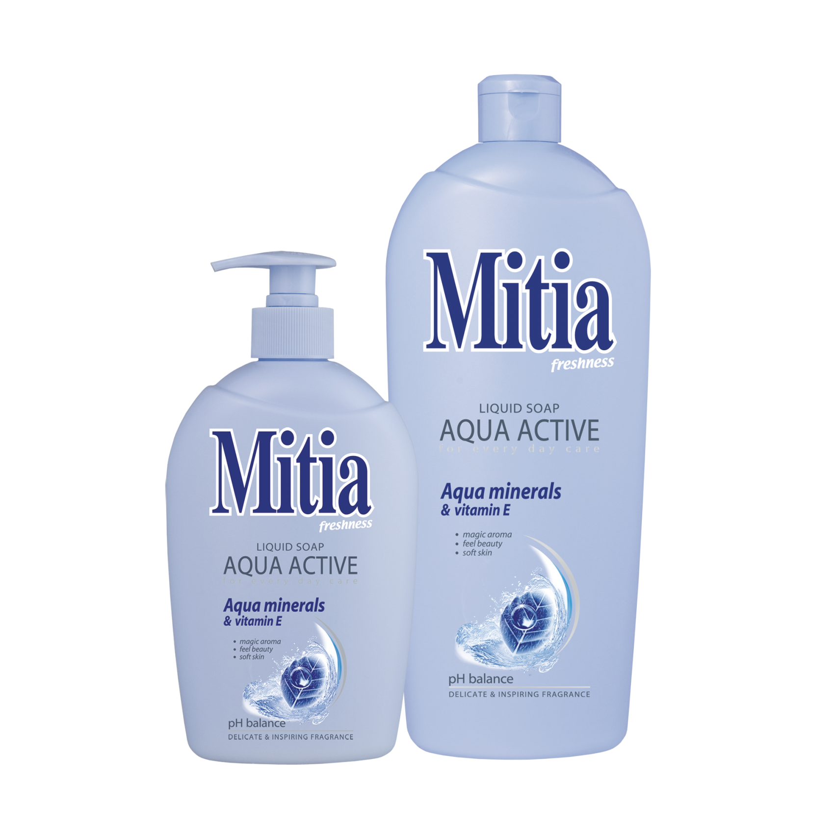 Aqua active liquid soap