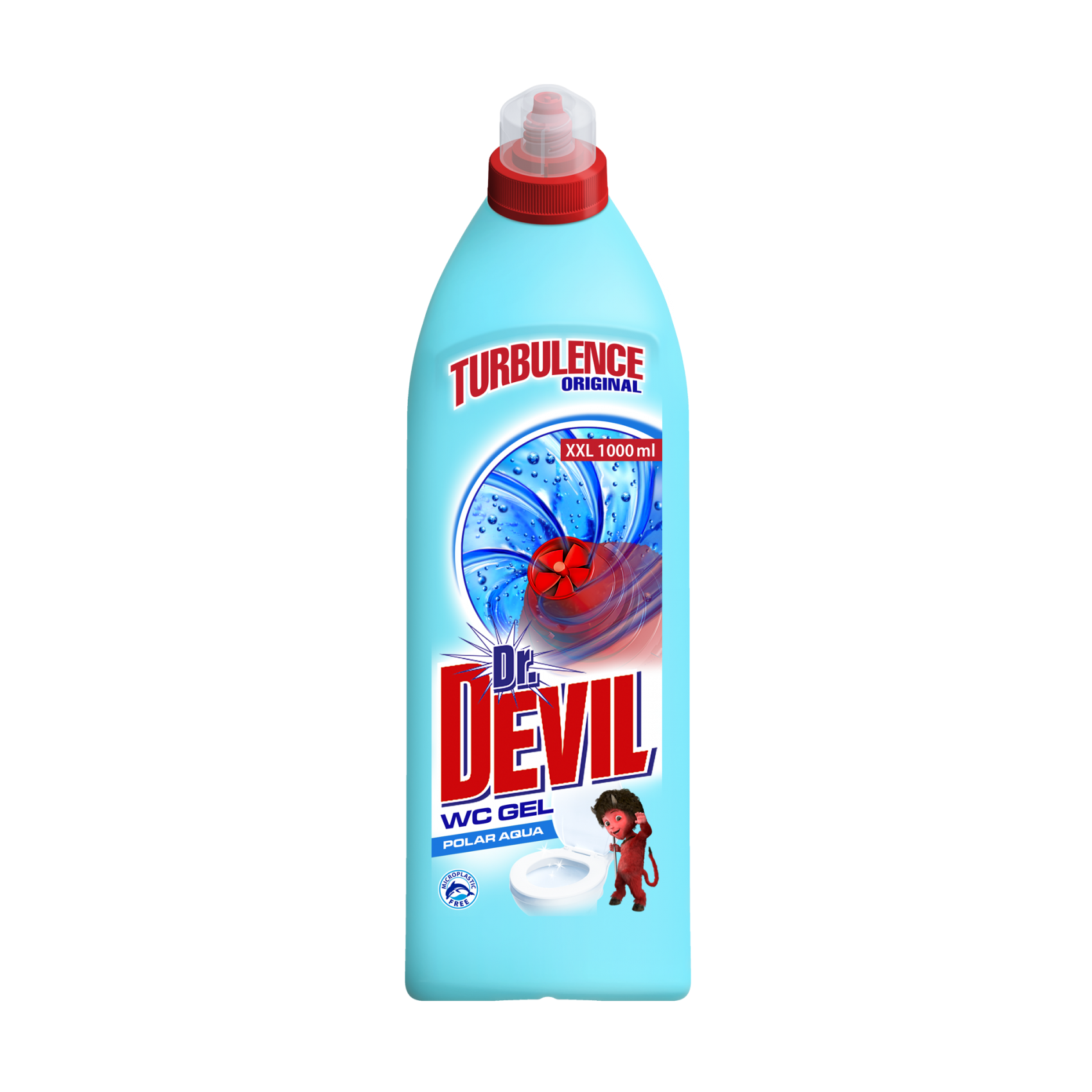 Dr. Devil WC GEL TURBULENCE Polar Aqua 1000 ml | TOMIL s.r.o.